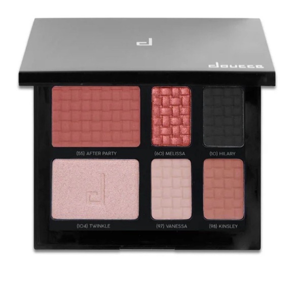 Doucce | Makeup | Doucce Eyeshadow Palette Pink Black Cream Shades ...